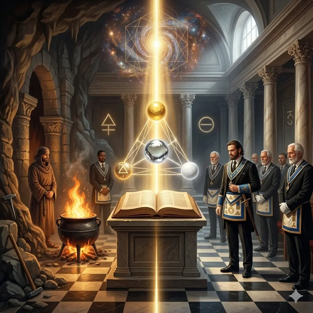 Enxofre, Sal E Mercúrio Na Maçonaria: O Triângulo Alquímico - Freemason ...