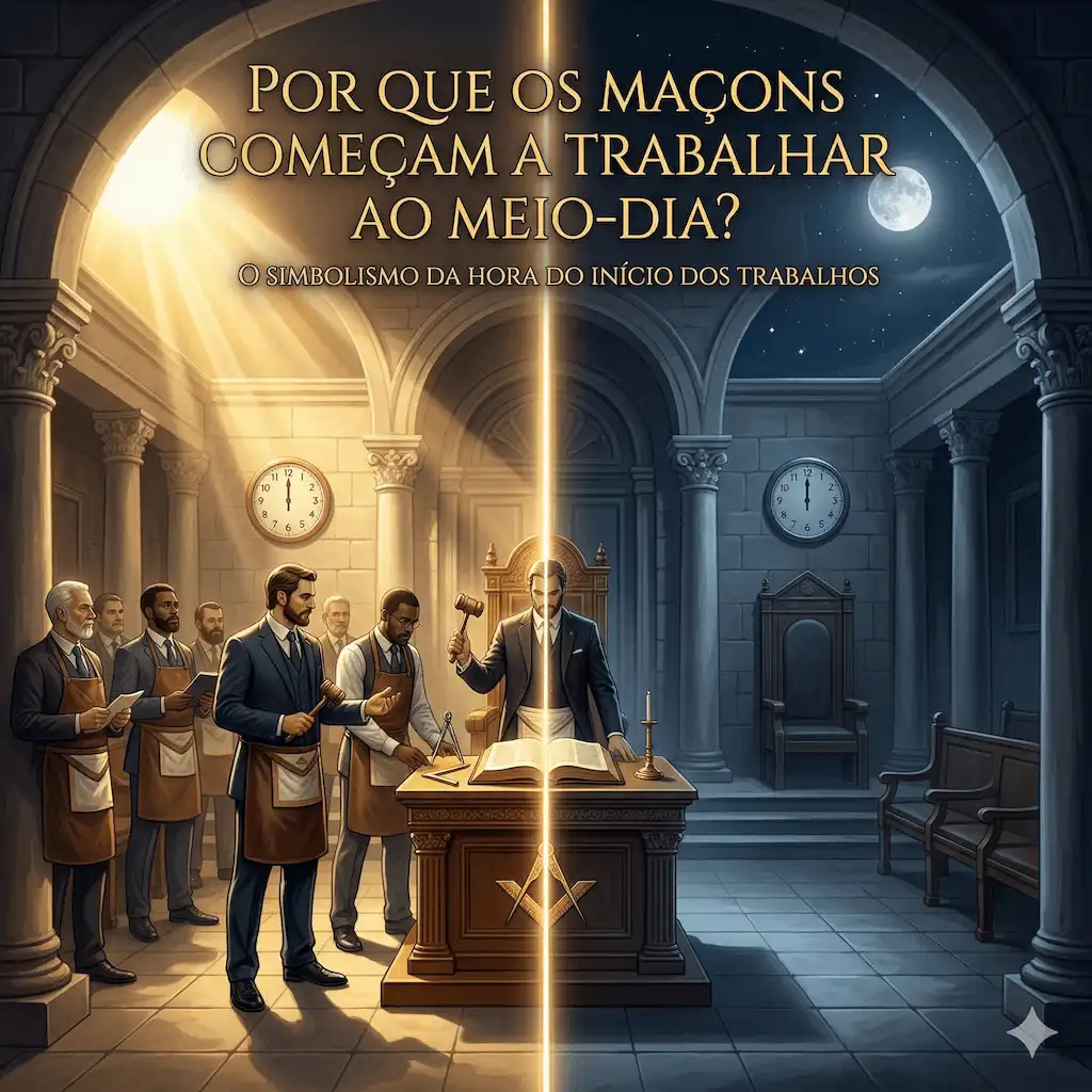 Por Que Os Maçons Começam A Trabalhar Ao Meio-Dia? - Freemason.com.br