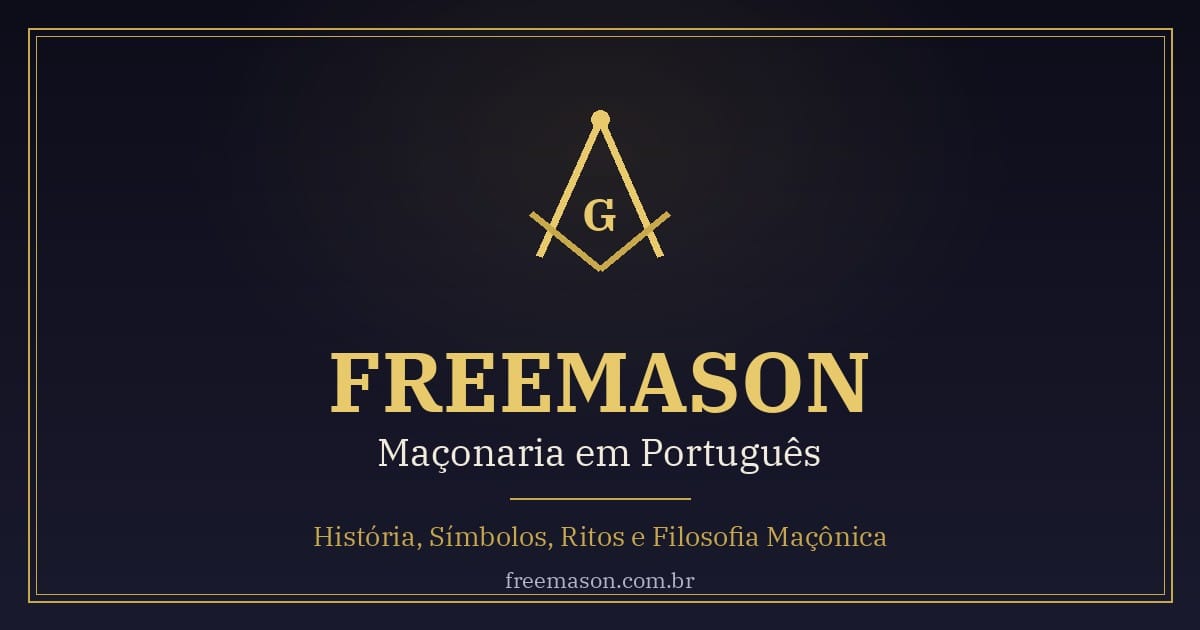 Freemason: Maçonaria Em Português - Símbolos, Rituais E História